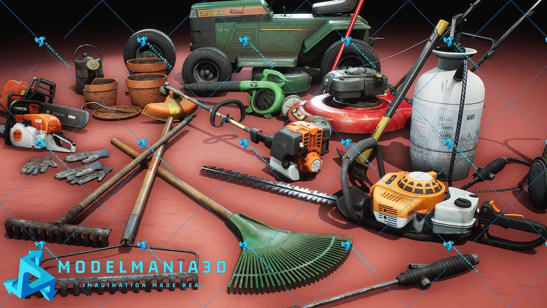 Miniature Hand and Power Tools, Machineries, Equipments Bundle 3d Stl ...