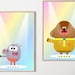 Hey Duggee | Norrie | Roly | Tag |happy | Prints | Children's Room ...