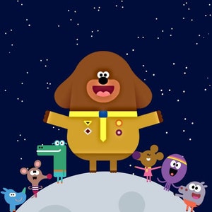 Hey Duggee | Night Sky | Prints | Children's Room | Wall Art - Etsy