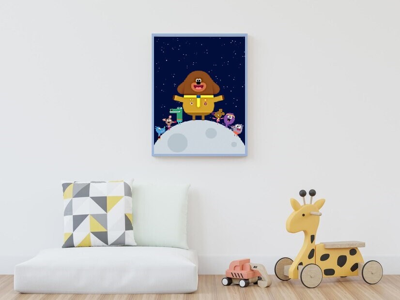 Hey Duggee | Night Sky | Prints | Children's Room | Wall Art - Etsy