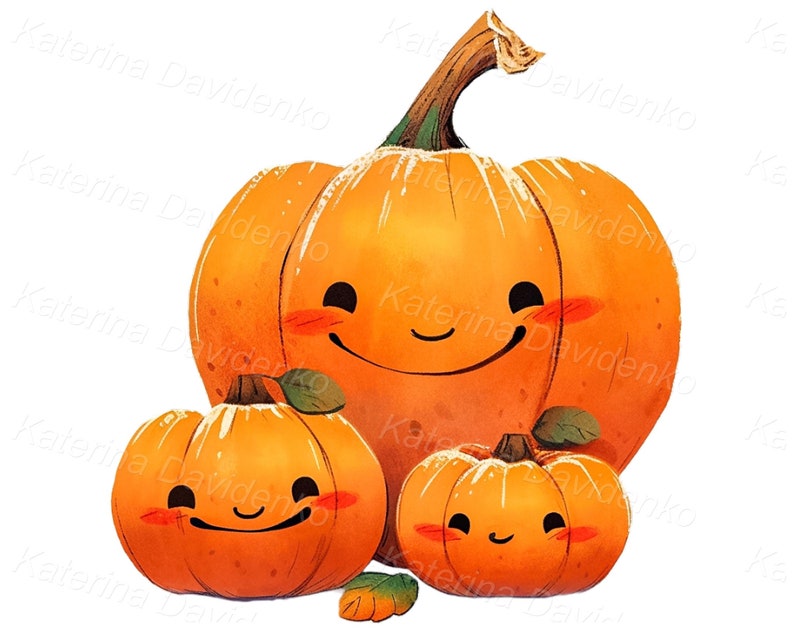 Collection of Cute Cartoon Vegetables and Fruits With Funny Faces ...