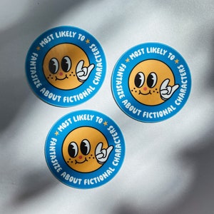 Most Likely to Fantasize About Fictional Characters - Waterproof Cute ...