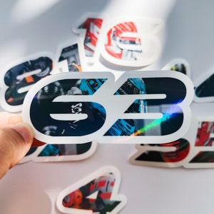 Formula 1 Driver Number Waterproof Sticker Set - Etsy