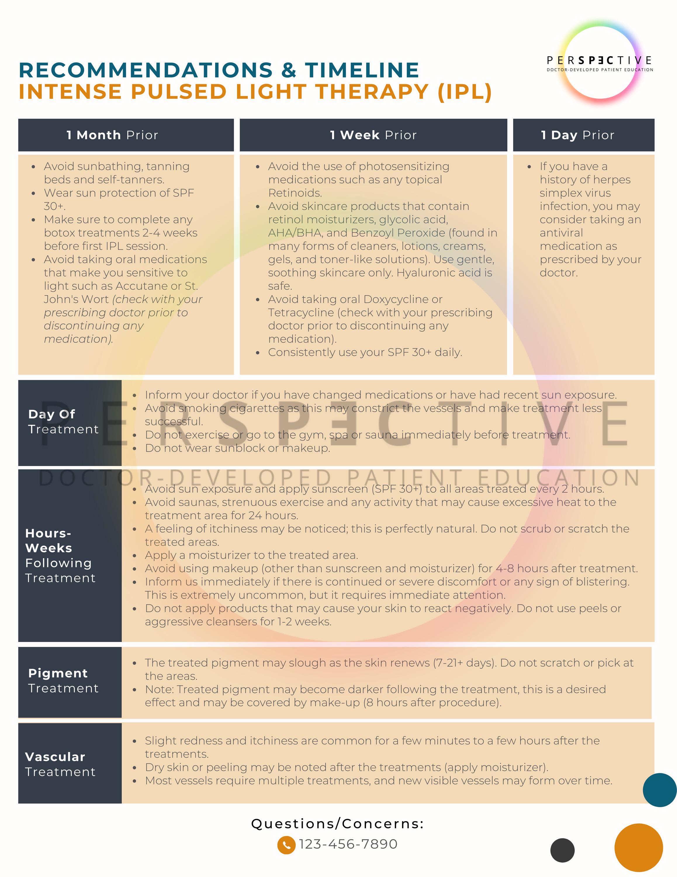 IPL/RF Patient Consent Form Package - Etsy