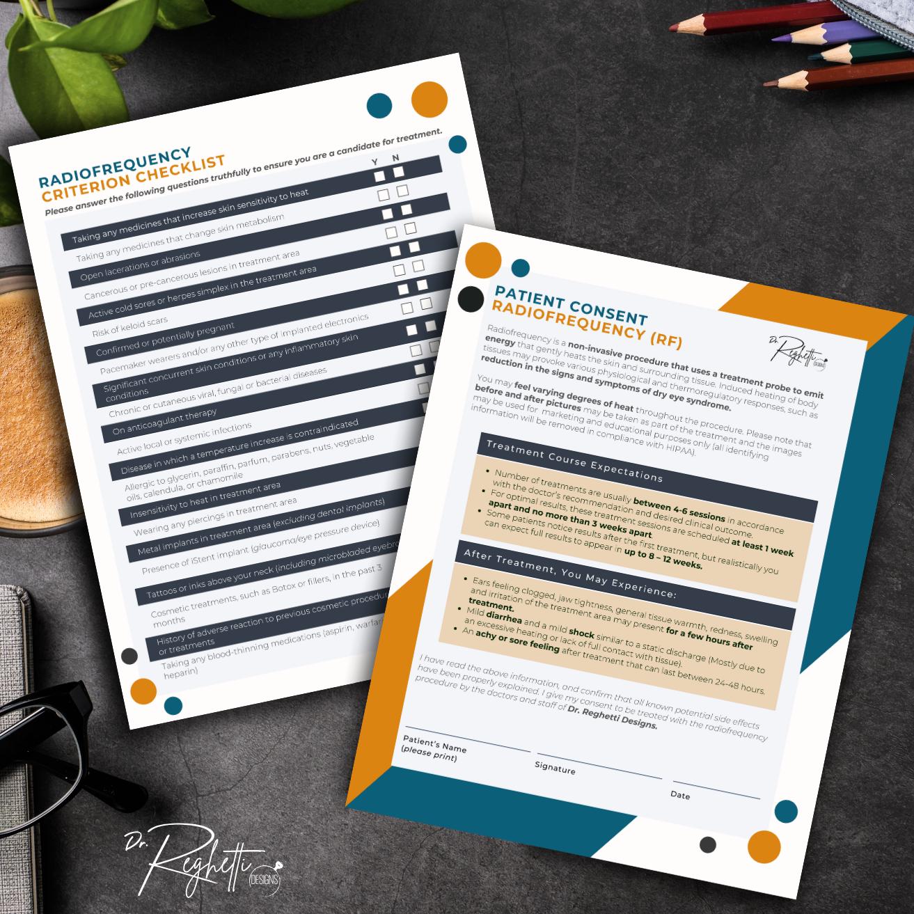 IPL/RF Patient Consent Form Package - Etsy
