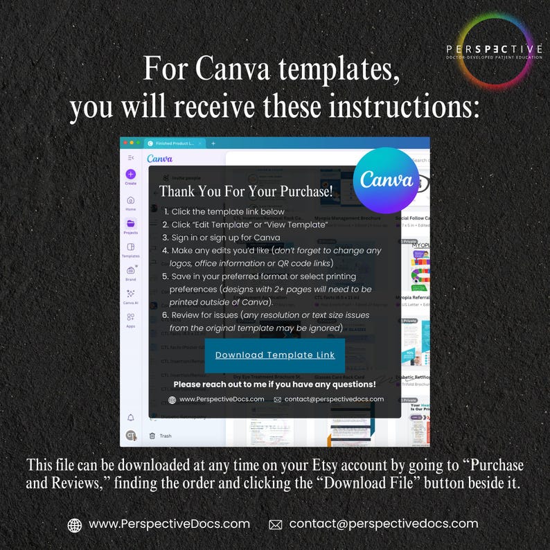 Editable Canva Template - Vision Vs Medical Insurance Comparison Table ...