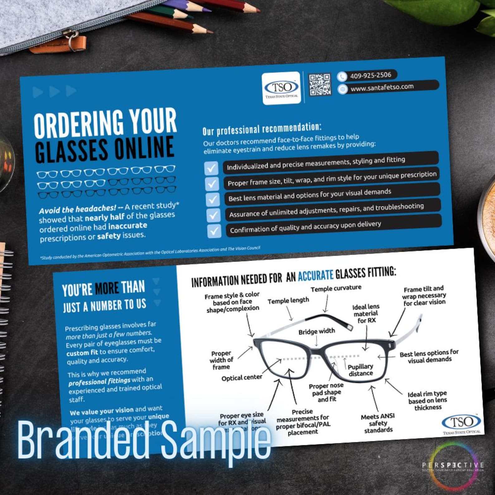 Online Glasses Ordering FAQ Card - Etsy