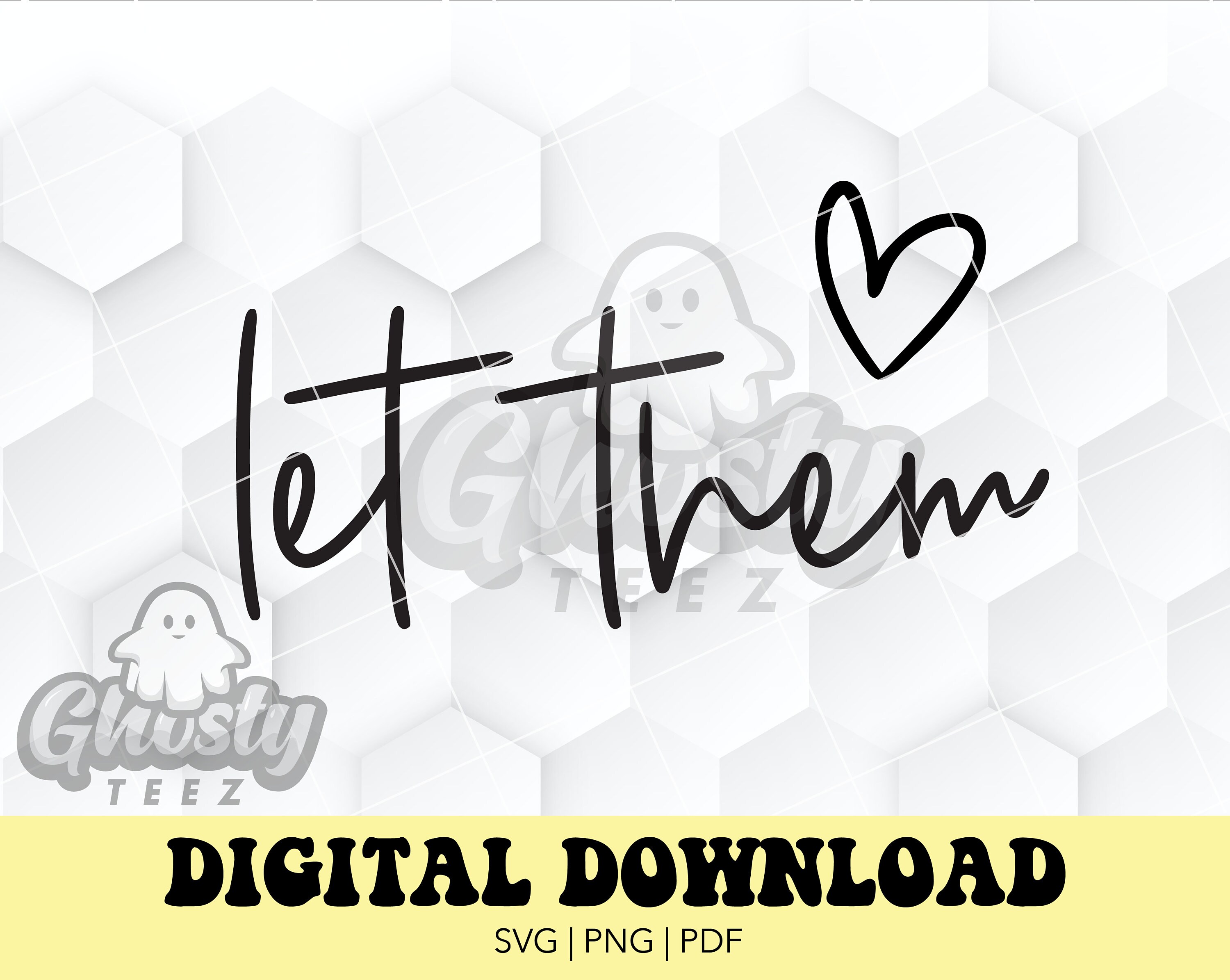 Let Them Svg Motivational Svg Inspirational Svg - Etsy