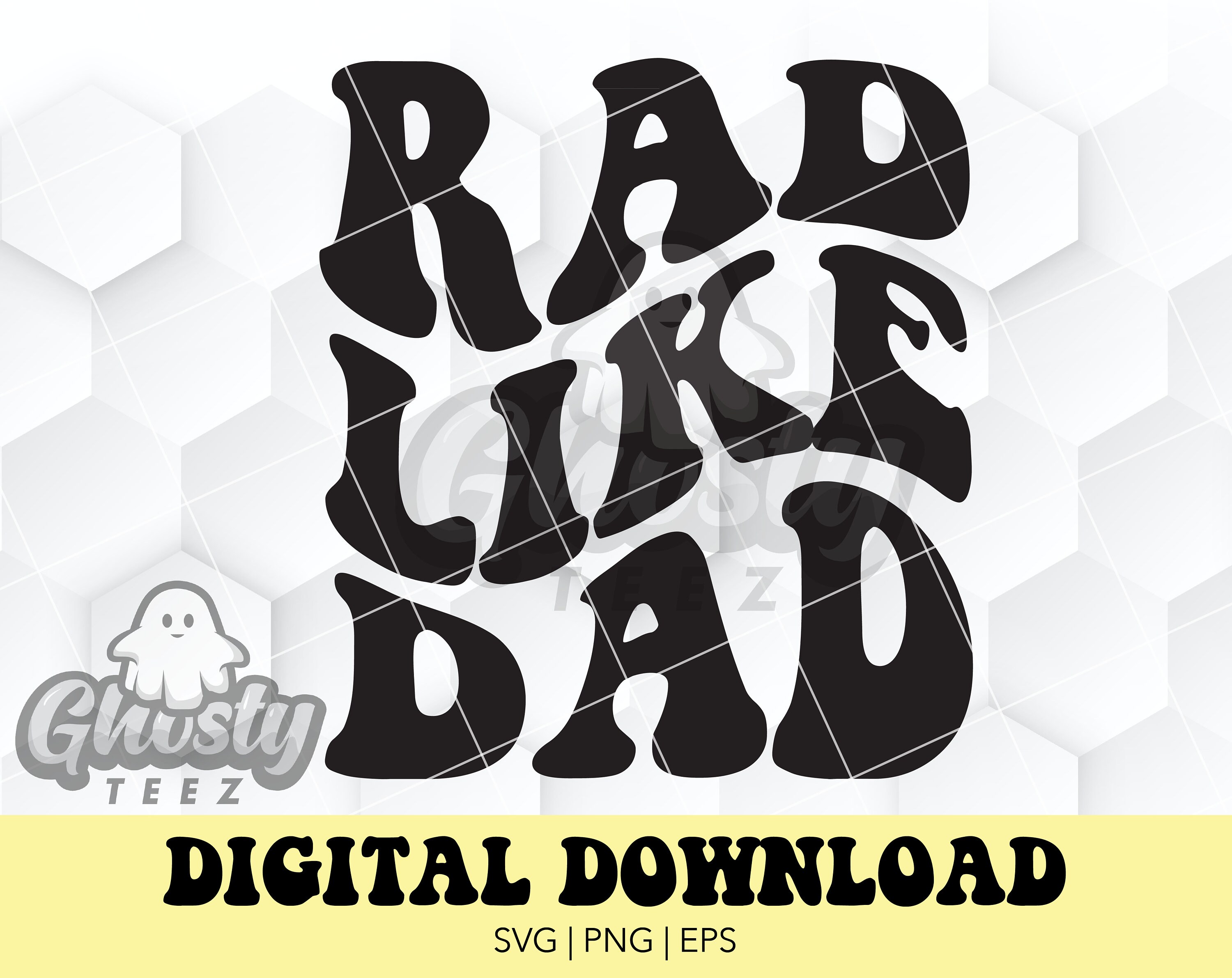 Rad Like Dad Svg, Rad Kid Svg, Rad Kiddo Png, Rad Like Daddy ...