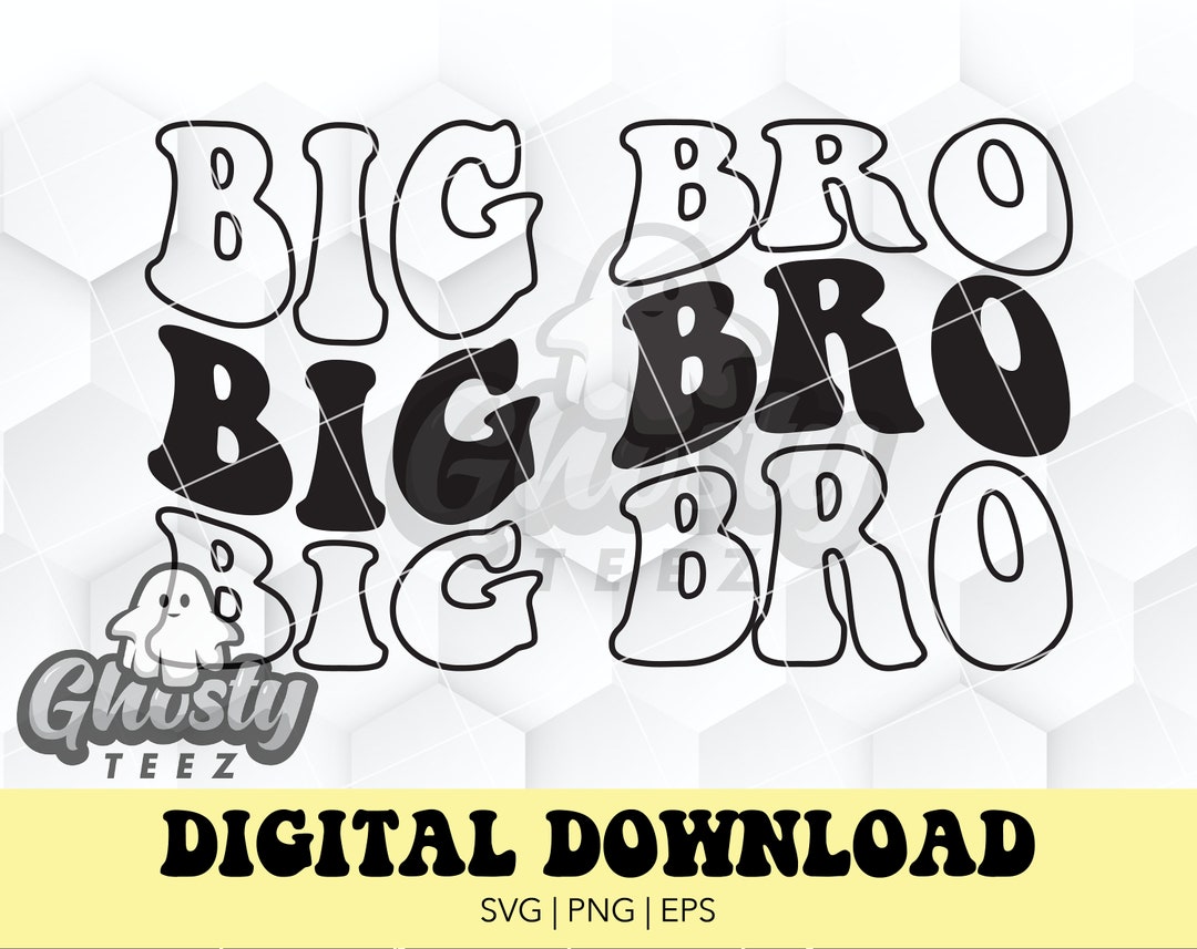 Big Bro SVG PNG Big Brother Svg Brother Png Promoted to - Etsy