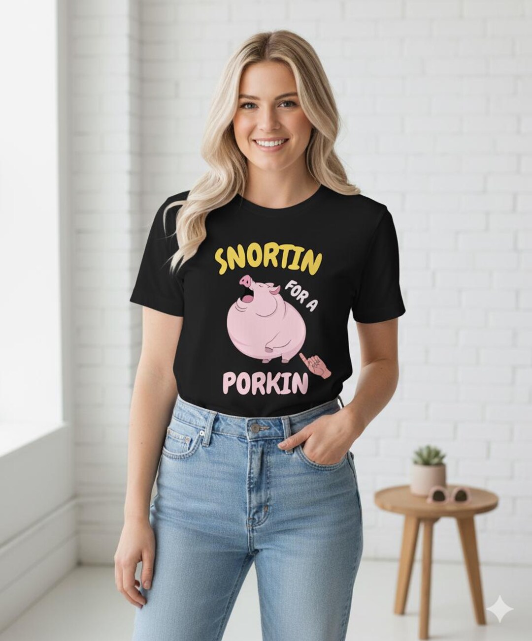 Funny "snorting for a Porking" Graphic Tee - Offensive Prank Shirt - Etsy