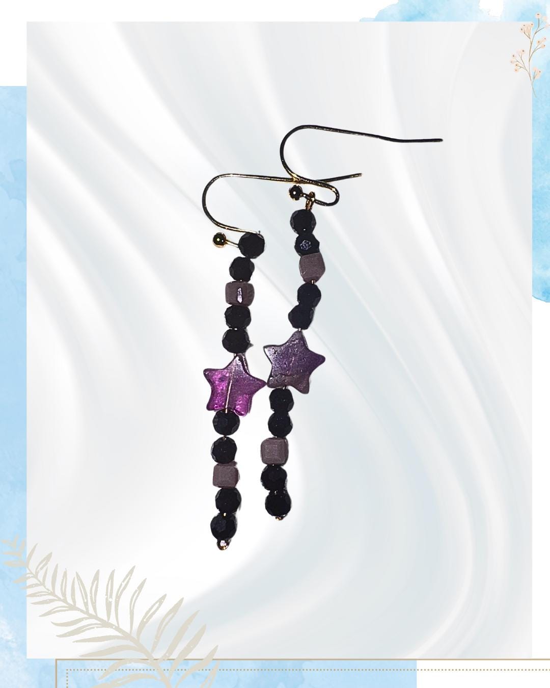 Olivia Rodrigo Inspired Purple Earrings - Etsy