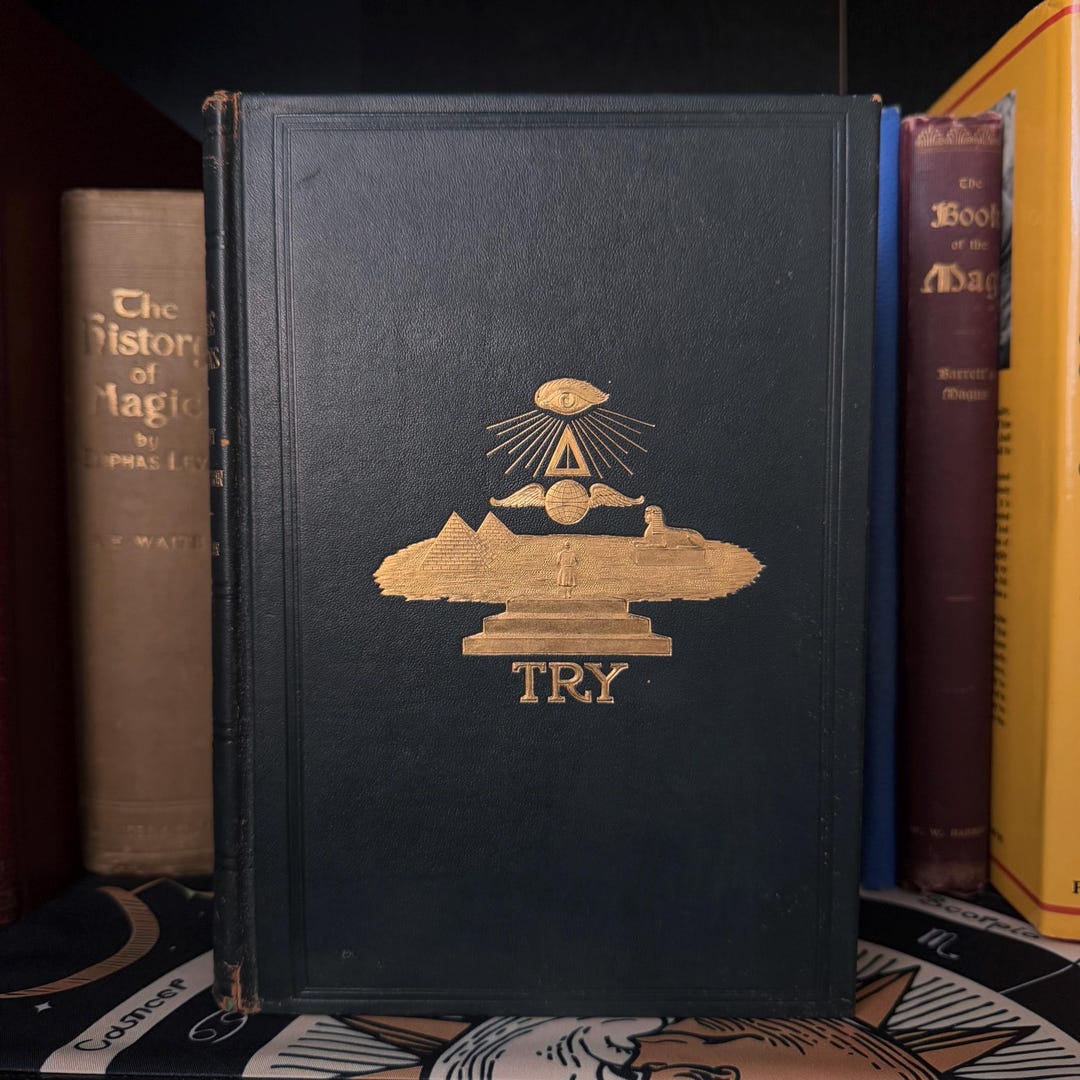 Three Sevens, A Story of Ancient Initiation, Phelons SCARCE Rosicrucian ...