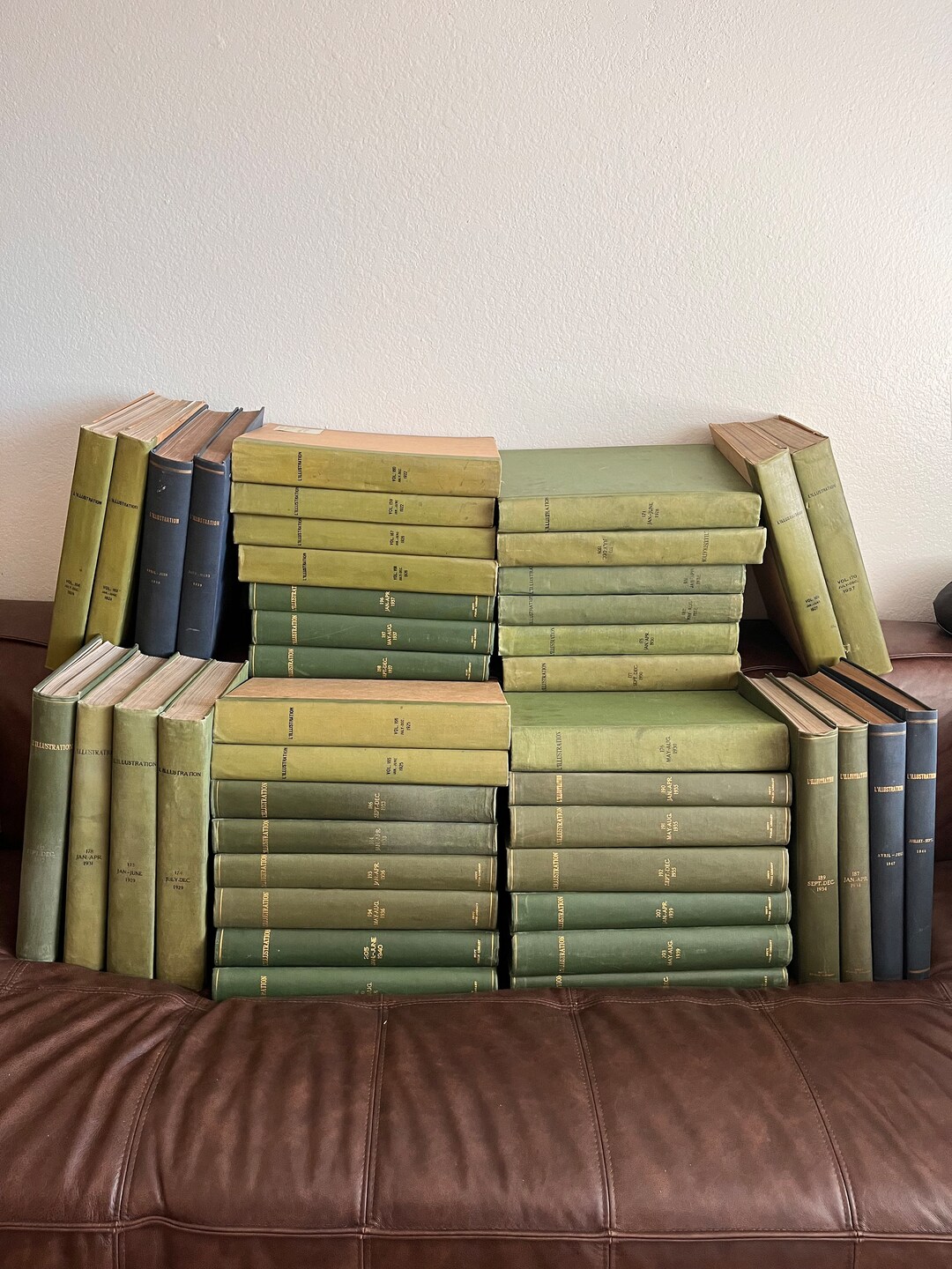 L’illustration Bound Magazine Set (44 Vol.) - Antiquarian, French ...