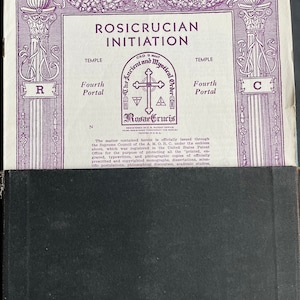 Amorc Monographs, Complete Degrees 1-8 rare Rosicrucian Order, Freemasonry, Occult Books, Secret ...