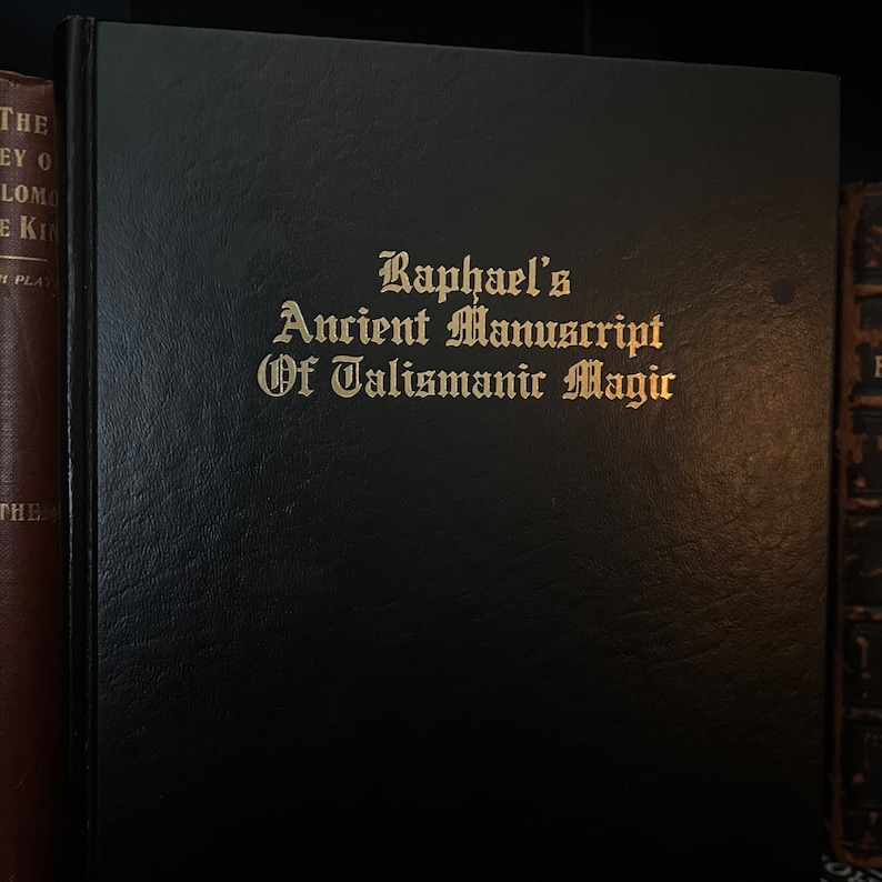 Ancient Manuscript of Talismanic Magic, by Raphael - Occult, Divination ...