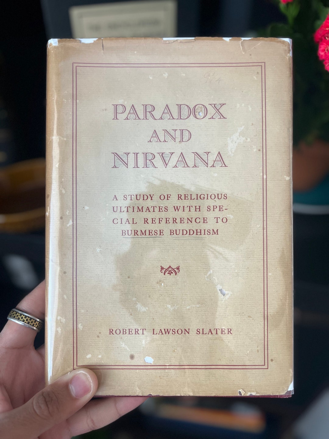 Paradox and Nirvana, by Robert Slater - Buddhism, Occult, Eastern ...