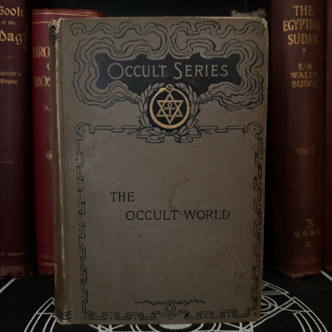 THE OCCULT WORLD, by A. P Sinnet (1889) - Rare Occult Ancient Theosophy ...