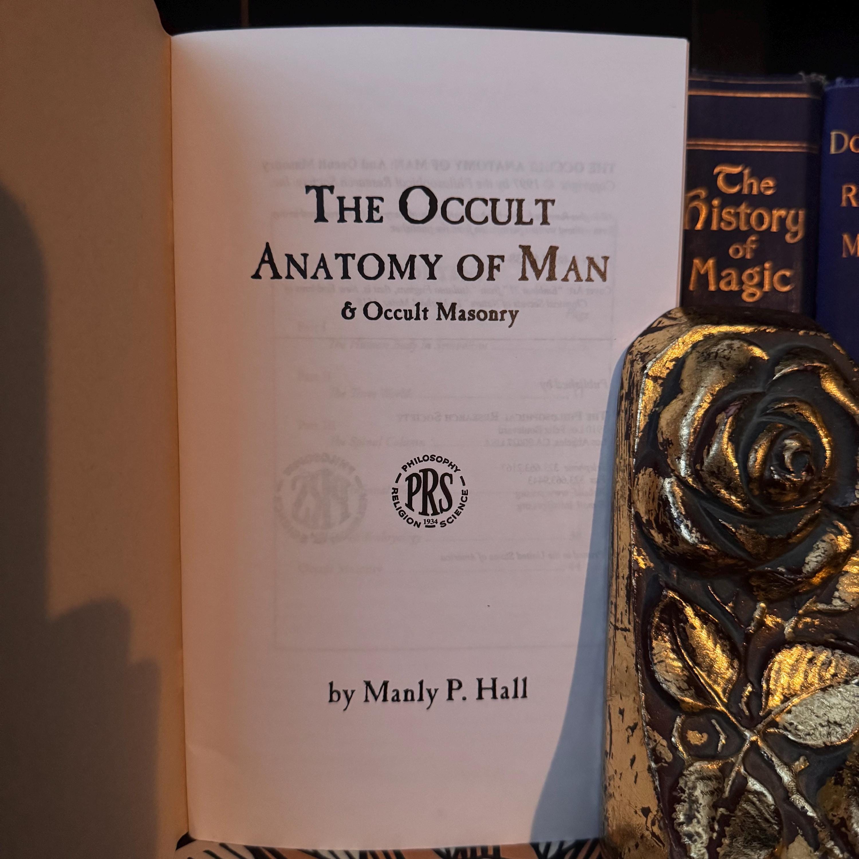 The Occult Anatomy of Man Manly P Hall New Age Spirituality Occult ...
