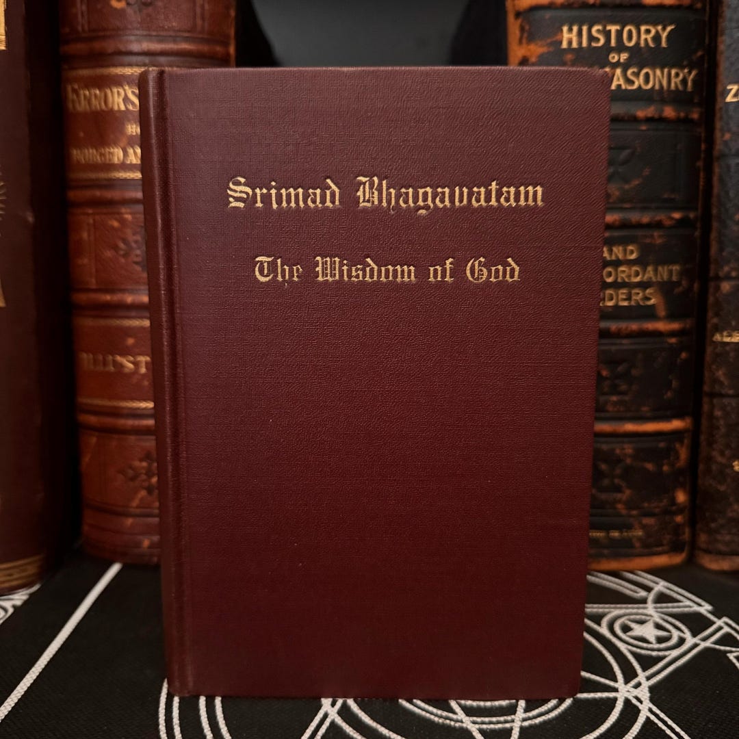 Srimad Bhagavatam the Wisdom of God Occult Hinduism Illuminati ...