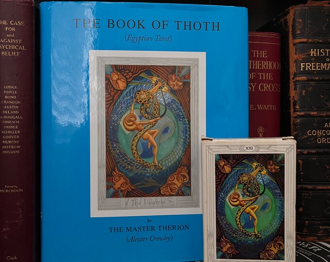 The Book of Thoth + Small Vintage Thoth Deck, by Aleister Crowley ...