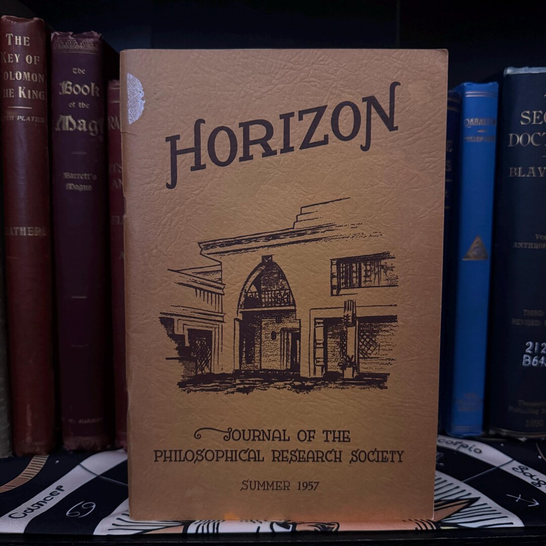 Horizon Journal Summer 1957, Manly P Hall Pamphlet - New Age ...