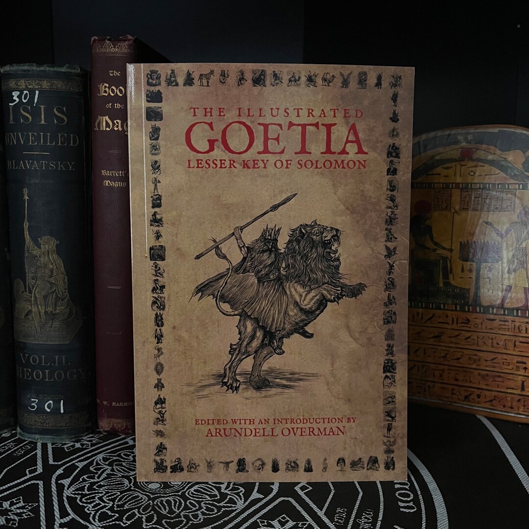 The Illustrated Goetia, Lesser Key of Solomon Occult Book, Goetia ...