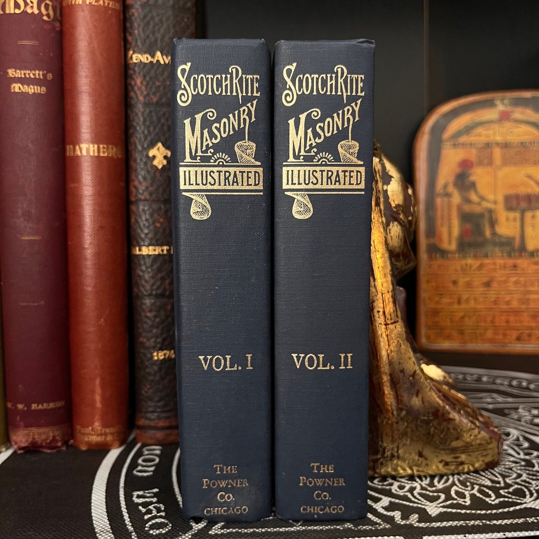 Scottish Rite Masonry Complete Ritual Vol. 1 & 2 (illustrated) - Occult, Rosicrucian ...