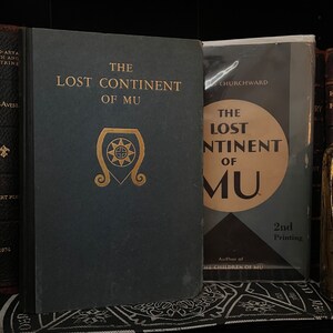 The Lost Continent of Mu, by James Churchward (1926, Signed Copy ...