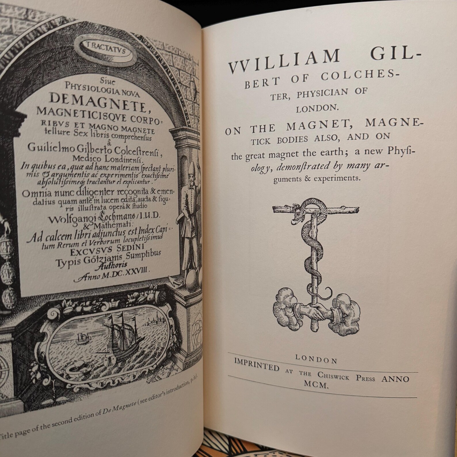 William Gilbert of Colchester Phyician of London - Occult Sciences ...