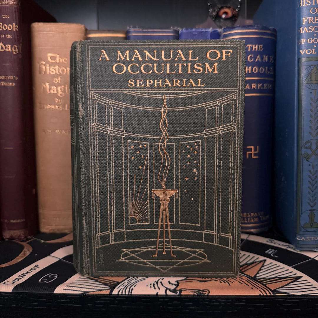 A Manual of Occultism, Sepharial 1911 - Esoteric Occult Books ...