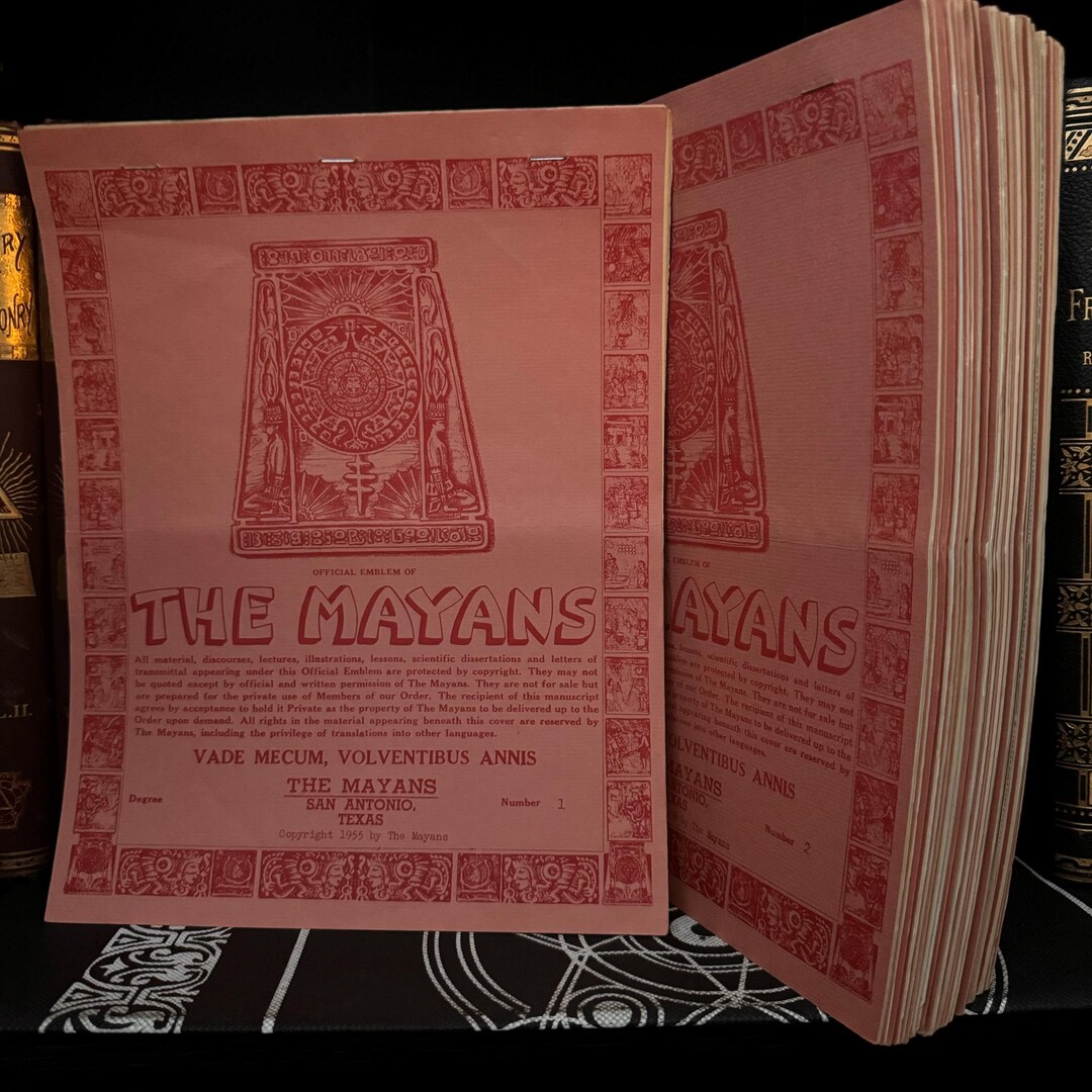 The Mayans Monographs No 1-36 - Hermeticism New Age Spirituality Occult ...