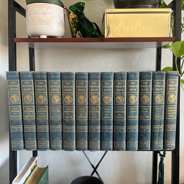 Encyclopedia Set - Etsy