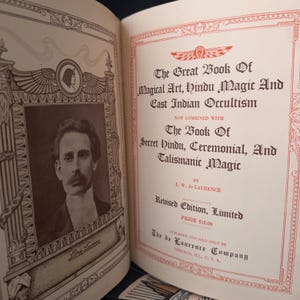 The Great Book of Magical Art Hindu Magic and Indian Occultism, by L. W ...