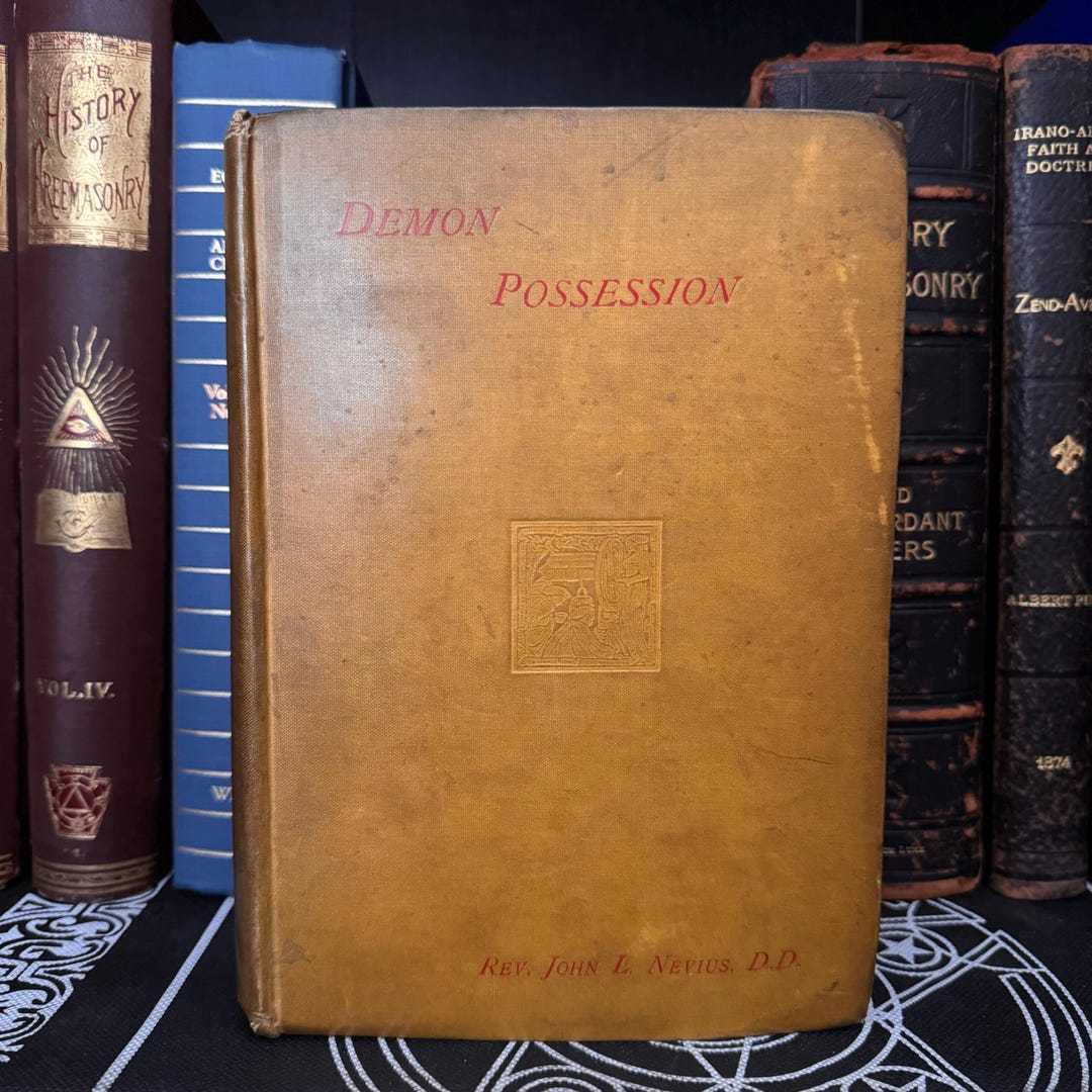 DEMON POSSESSION, by Rev. John L. Nevius D. D. (1897, First Edition ...