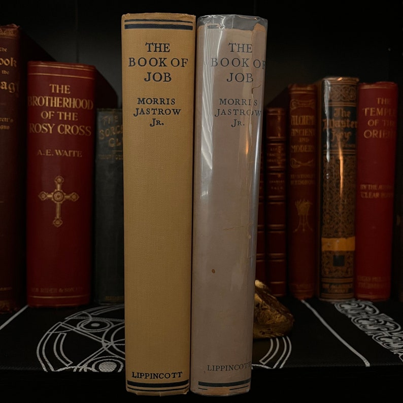 BOOK OF JOB Bible Book Christianity Theology Bible Study Class Vintage ...