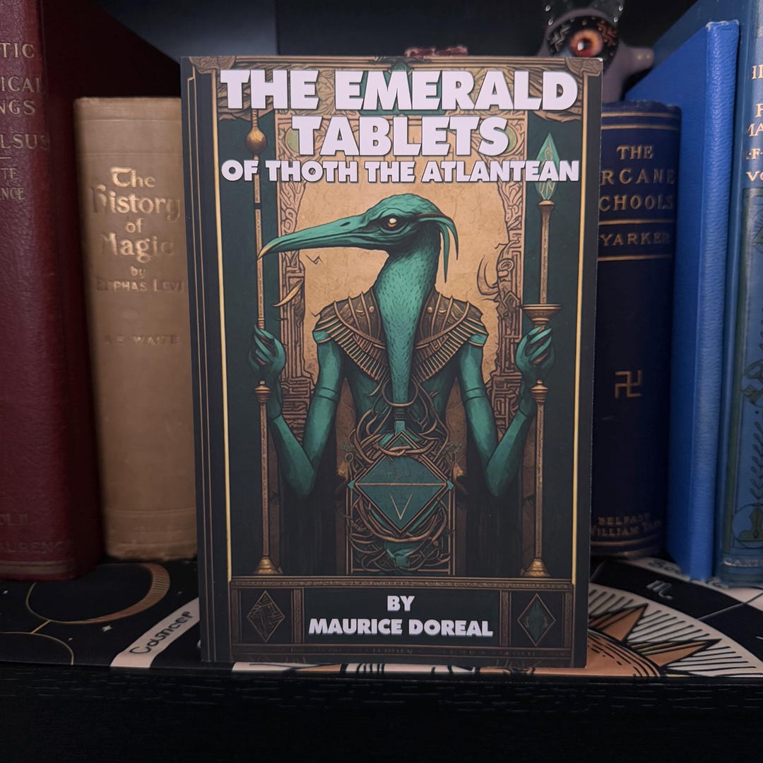 The Emerald Tablets, Thoth the Atlantean - Occult Metaphysics Hermetics ...