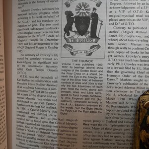 The Mystical & Magical System of the AA Thelema, OTO, Golden Dawn ...