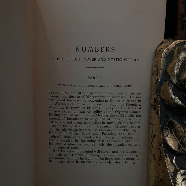 Numbers Their Occult Power & Mystic Virtues, by W. Wynn Westcott (1911 ...