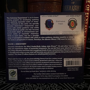 The Gateway Experience Complete Waves I-VIII CD Set, by the Monroe Institute Hemi sync, New Age ...