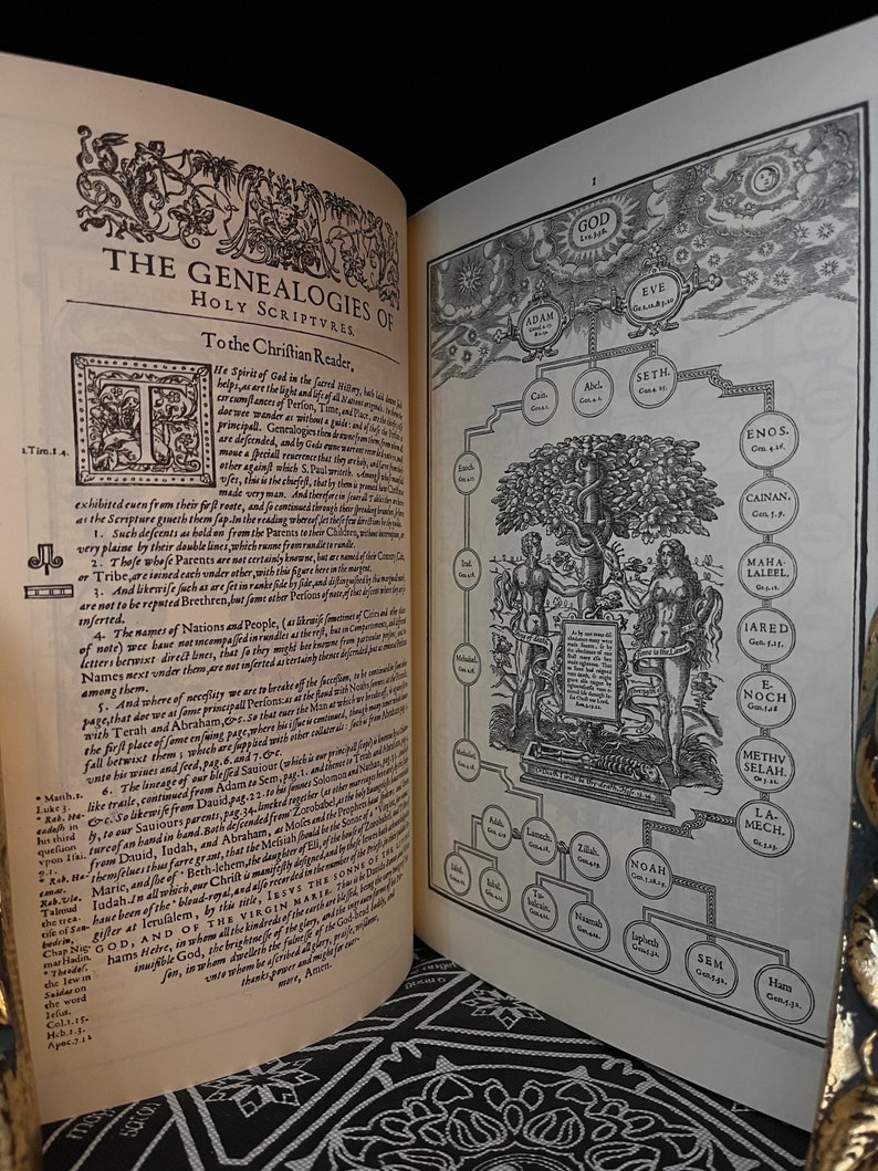 1611 Holy Bible Facsimile KJV - Christianity, Apocrypha, First Edition ...