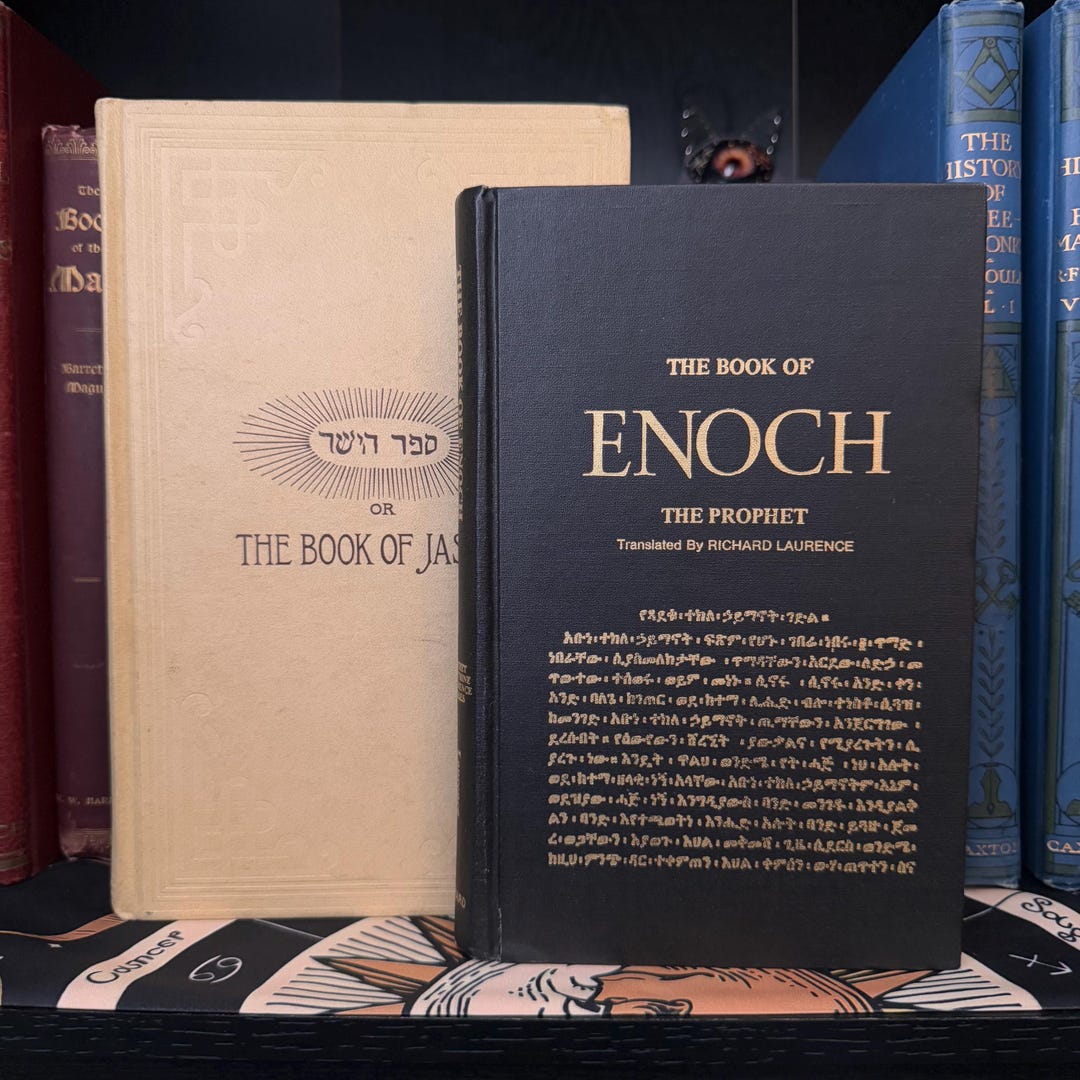 The Book of Enoch the Prophet & Book of Jasher Gift Set - Lost Gospels ...