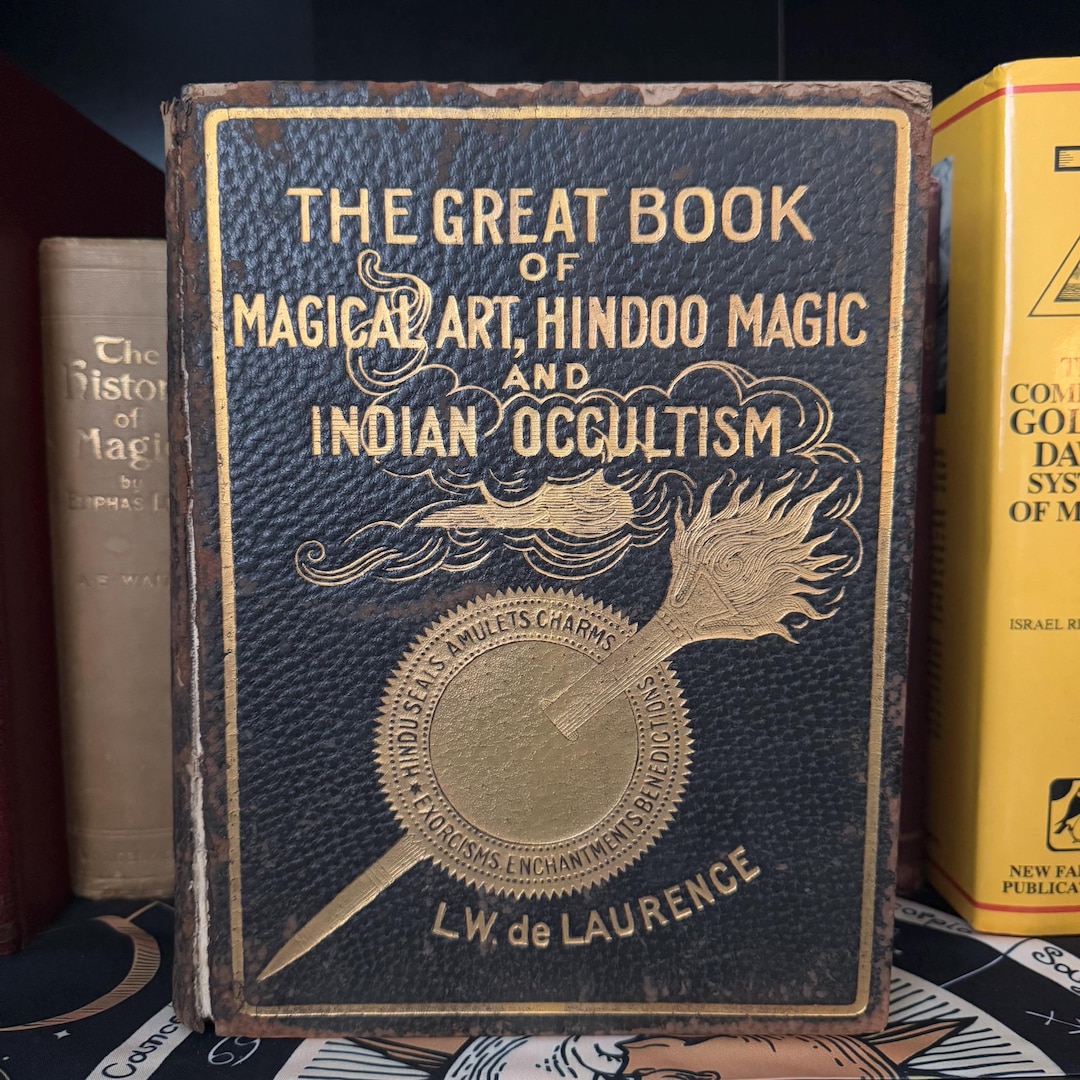 The Great Book of Magical Art Hindu Magic and Indian Occultism, by L. W ...