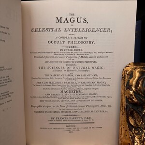 The Magus, by Francis Barrett - Demonology, Occult, Golden Dawn, Wicca ...