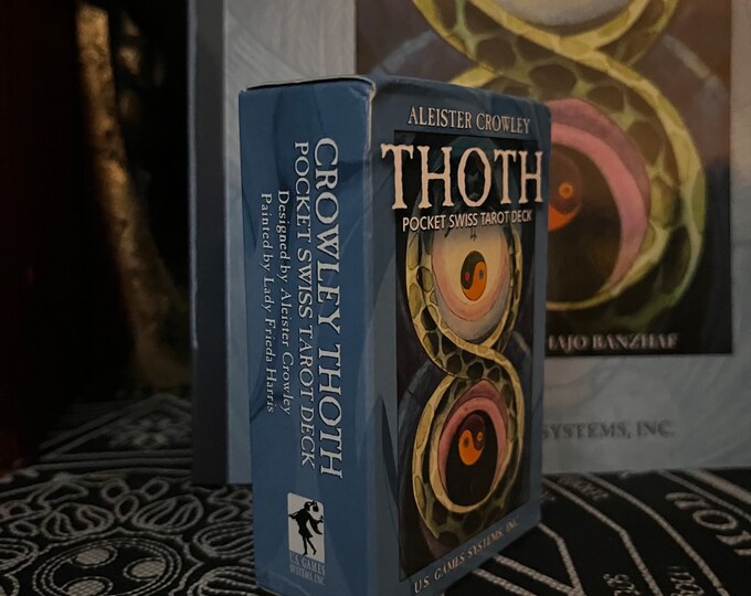 Thoth Tarot Book & Deck Bundle - Thelema, OTO, Golden Dawn, Ordo Templi ...