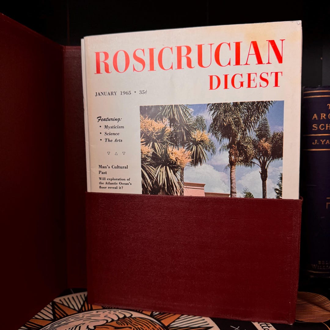 The Rosicrucian Digest Complete 1963 Year- Scarce Rosicrucian Books New ...