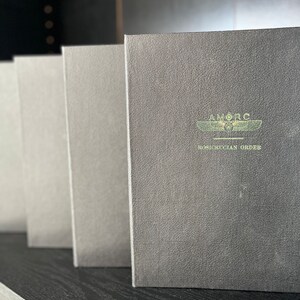 Amorc Monographs, Complete Degrees 1-8 rare Rosicrucian Order, Freemasonry, Occult Books, Secret ...