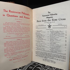 The Rosicrucian Magazine 1970 4 Vols. - Scarce Rosicrucian AMORC New ...