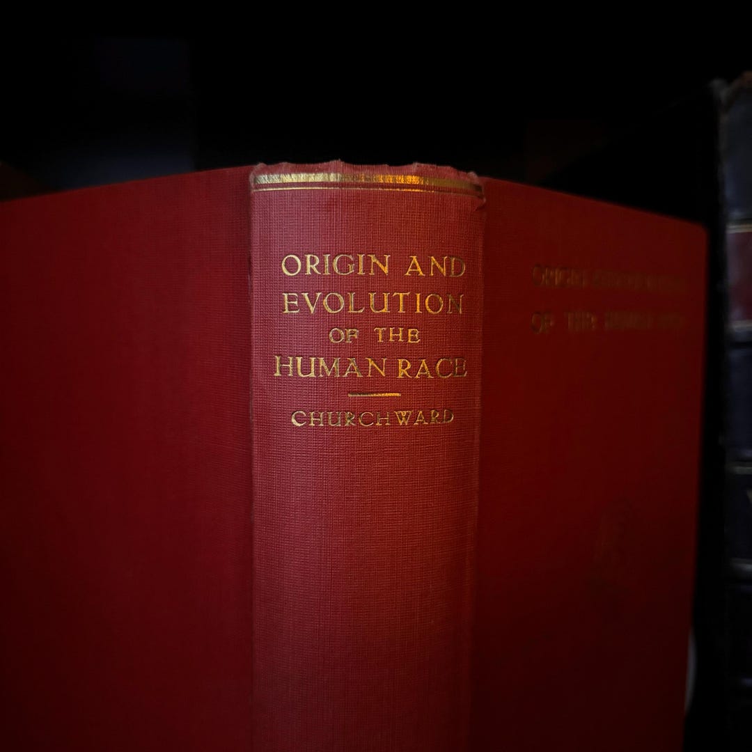 Origin and Evolution of the Human Race, by Albert Churchward 1921 ...