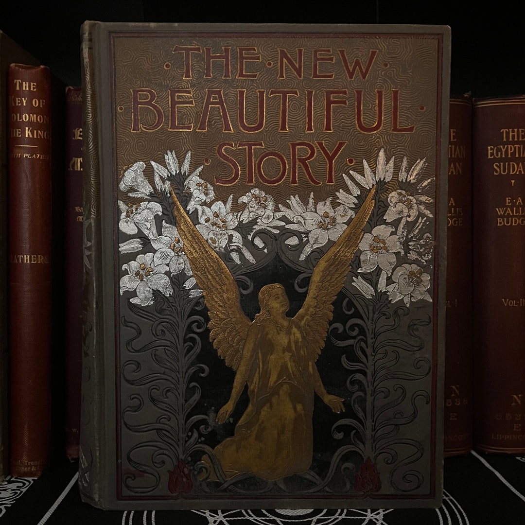 The New Beautiful, Bible Companion (1887) Folio Sized Children's ...